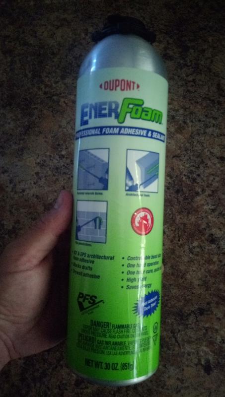 ENERFOAM 25 Professional Foam Sealant and Adhesive 24-oz Spray gun ...
