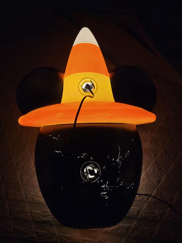 Disney 1.82-ft Lighted Disney Mickey Mouse Friends Mickey Mouse Mickey Friends Candy corn ...