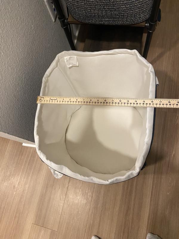 LR Home (21-in W x 21-in H x 21-in D) Slate Blue-gray/white Polyester ...