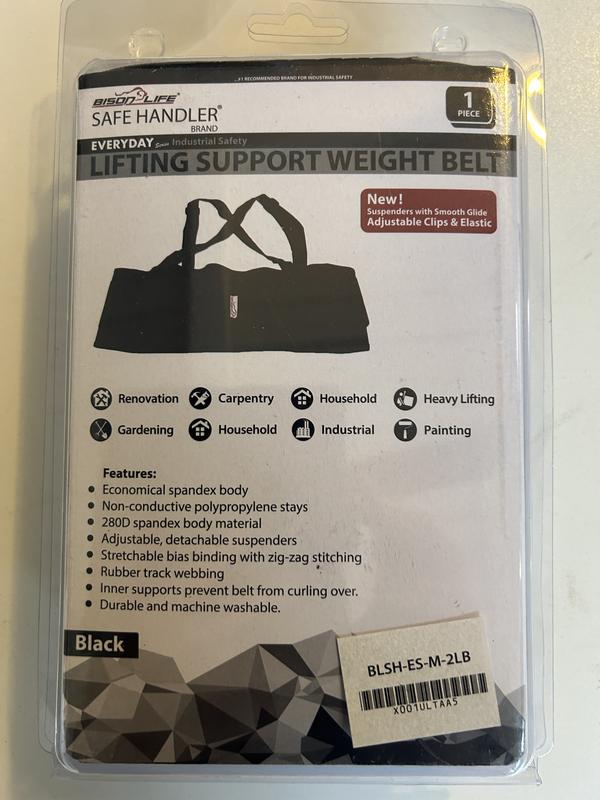 Safe Handler Lifting Support Weight Belt, Lower Back Support Brace ...