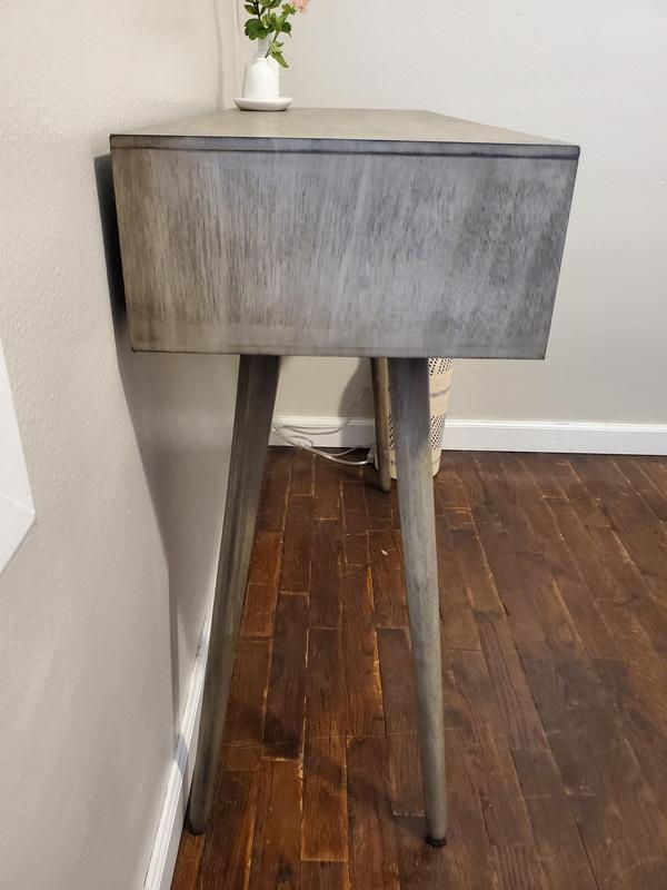 allen + roth 33.75-in Brown Modern/Contemporary Writing desk in the ...