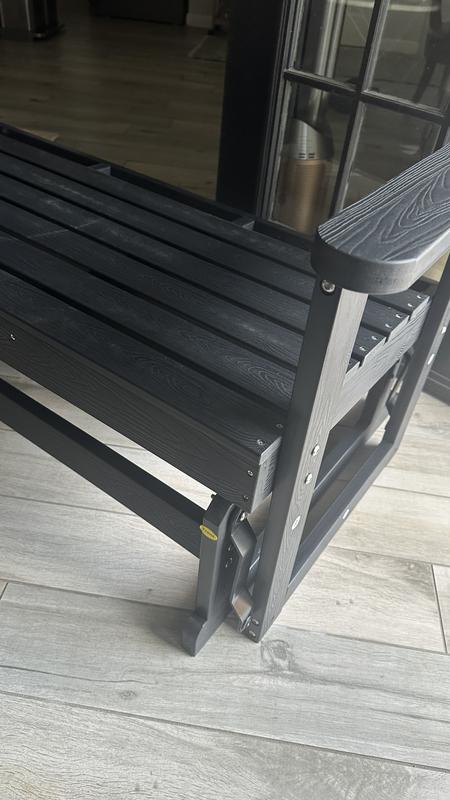 Fortune Candy 2-Seater HIPS Material Weather-Resistant Poly Lumber ...