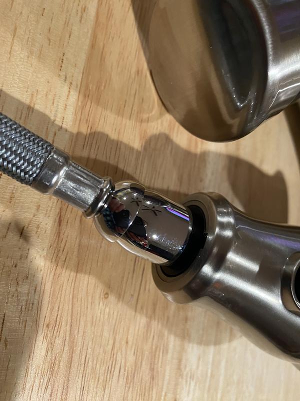 Project Source Owen Matte Black Single Handle Pull-down Kitchen Faucet ...