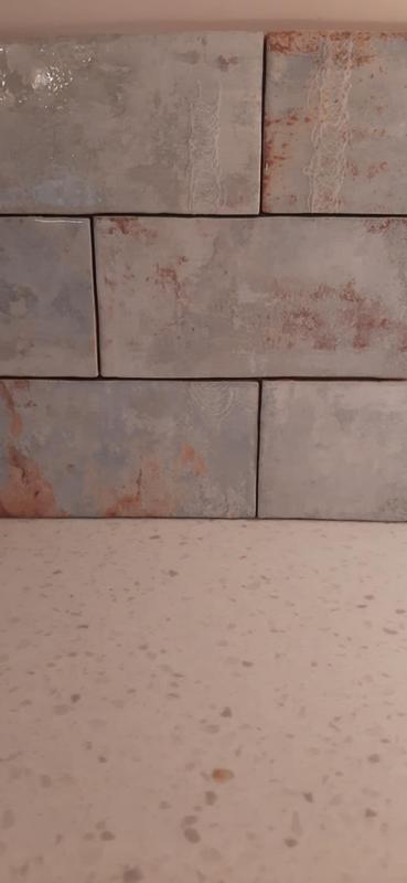 Affinity Tile Biarritz Blue 3-in x 6-in Multi-finish Ceramic Subway ...
