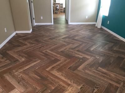 allen + roth Natural Timber Cinnamon 6-in x 24-in Glazed Porcelain Wood ...