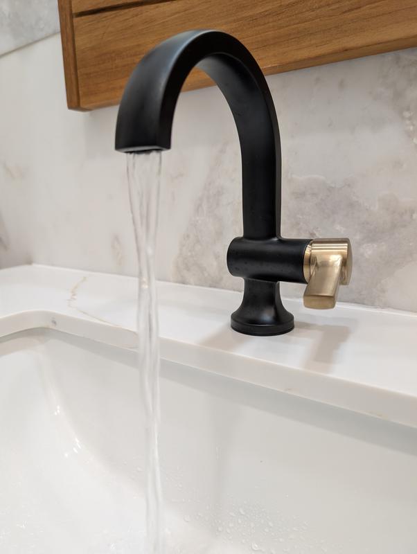 Delta Albion Spotshield Stainless Single Hole 1-Handle WaterSense ...