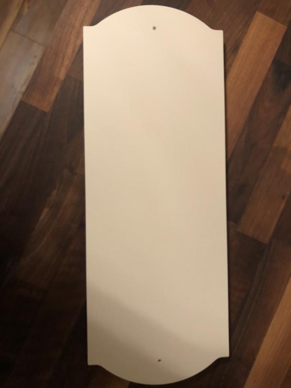 RELIABILT 6-in H x 17-in W White Plastic Address Plaque 847503 at Lowes.com