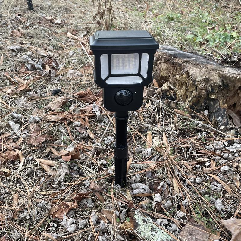 Harbor Breeze 200 -Lumens Matte Black Solar LED Outdoor Path Light with ...