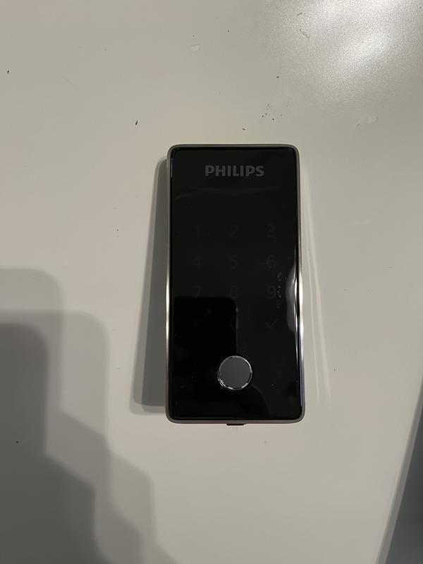 Philips Home Access 1000 Series Matte Black Electronic Deadbolt ...
