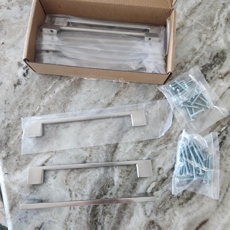 Style Selections 6-5/16-in (160mm) Center to Center Brushed Gold ...