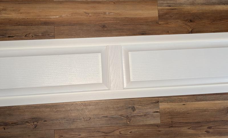 RELIABILT 16.25-in W x 73-in H Chocolate Chip Raised panel ...