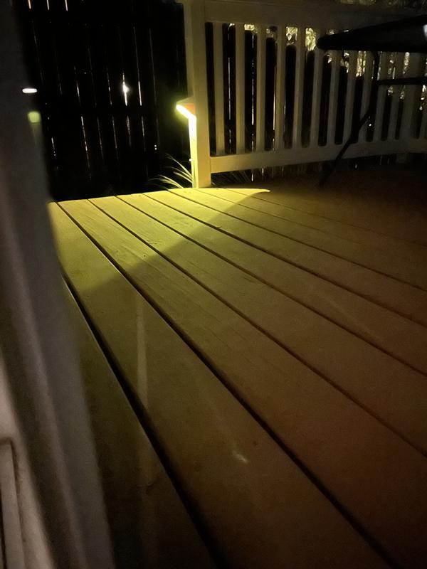 RELIABILT Solar Black LED Outdoor Deck light 2 -Pack in the Deck Lights ...