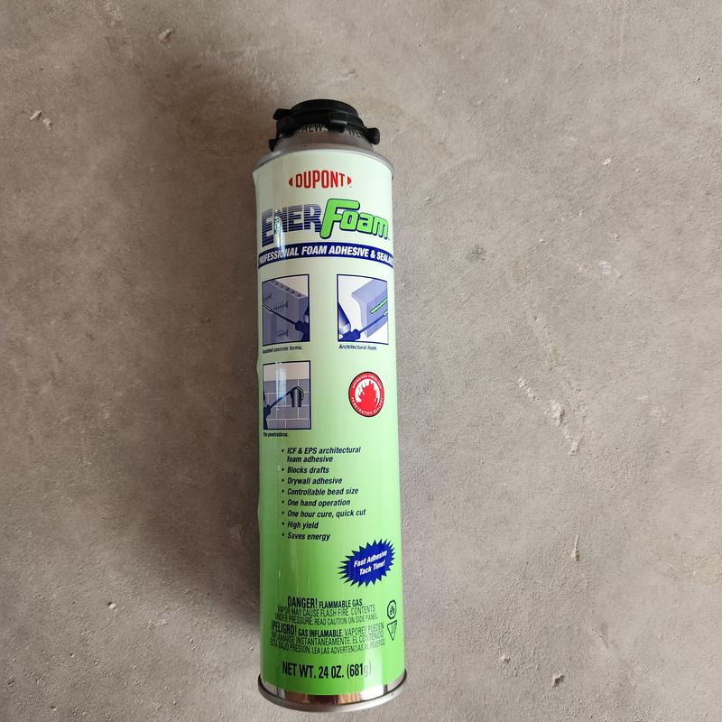 ENERFOAM 25 Professional Foam Sealant and Adhesive 24-oz Spray gun ...