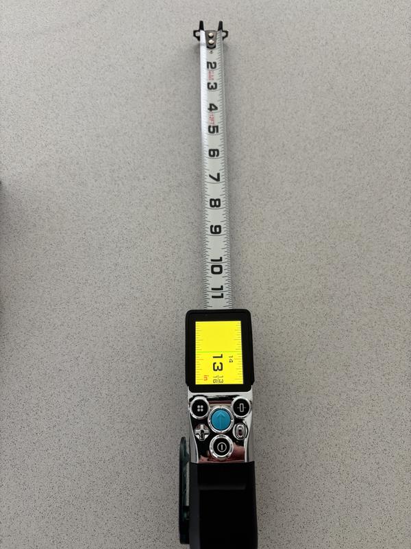 MILESEEY Black XTAPE1 Modular Digital Laser Level and 12-ft Tape ...
