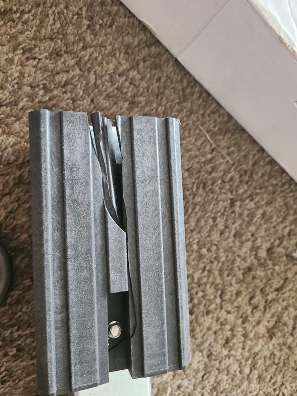 Freedom 4-in x 4-in x 3-1/2-ft Black Metal Deck Post in the Deck Posts ...