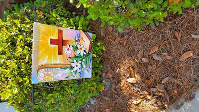 Caroline's Treasures 0.96-ft W x 1.25-ft H Halloween Garden Flag at ...