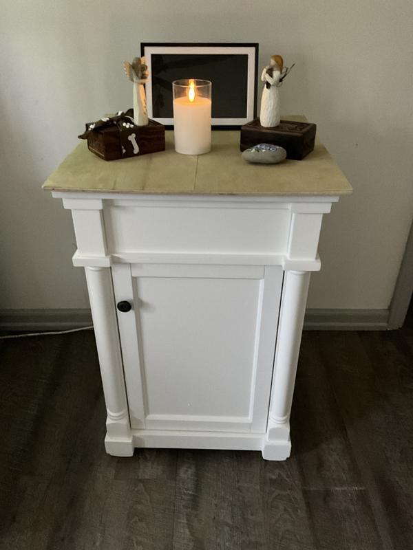 JEAREY Freestanding 48-in Burlywood Single Sink Bathroom Vanity with ...