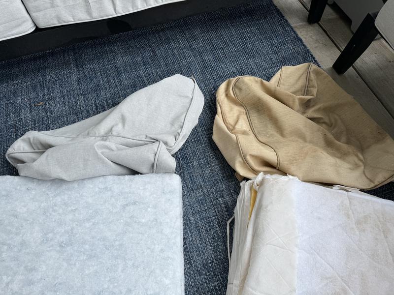 allen + roth with STAINMASTER Stainmaster 25-in x 25-in 2-Piece Navy ...