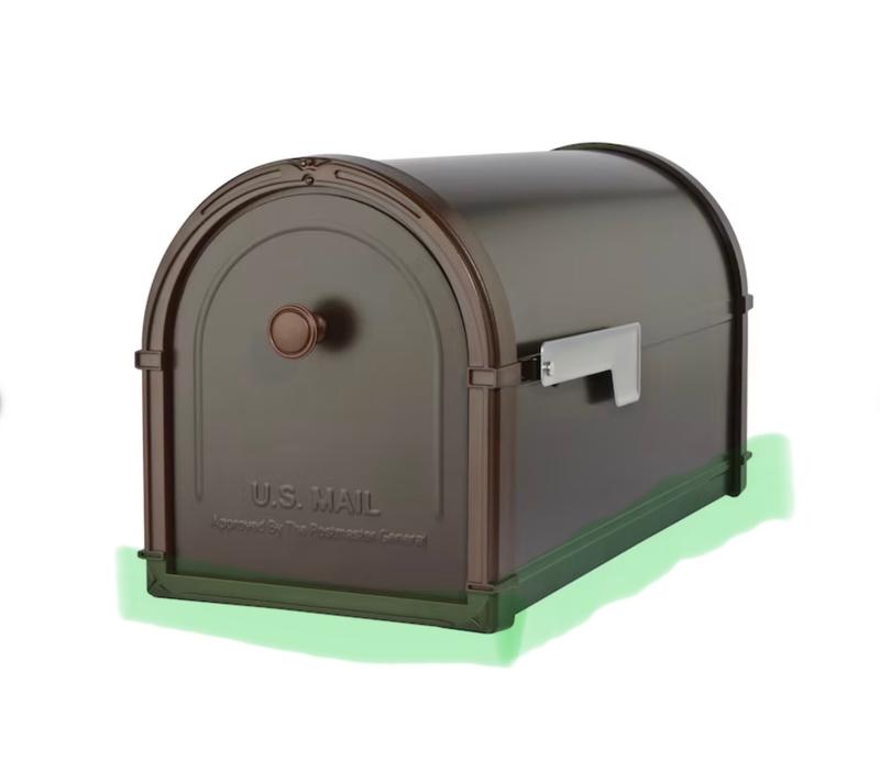 Mailbox Brackets Better Box Mailboxes Wall Mount Mailbox - Cast ...