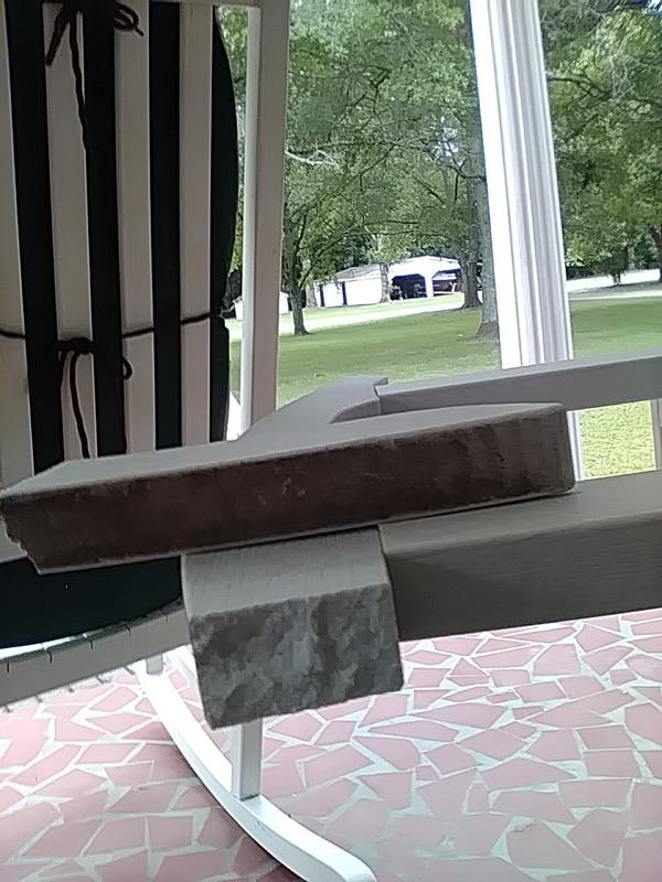 highwood The Weatherly Federal Blue Plastic Frame Rocking Chair with ...