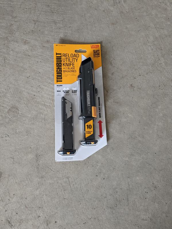 TOUGHBUILT Reload Utility Knife Blade Mags TB-H4S2-03, 58% OFF