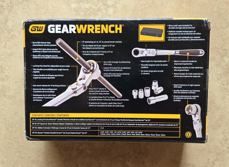 GEARWRENCH 27-Piece Standard (SAE) and Metric Polished Chrome Mechanics ...