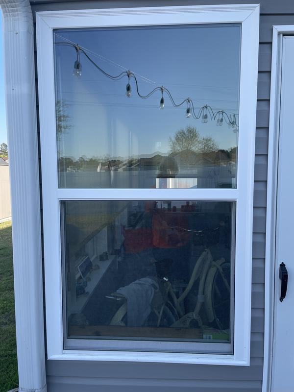 RELIABILT 150 Series 35-1/2-in x 53-1/2-in White Exterior White ...