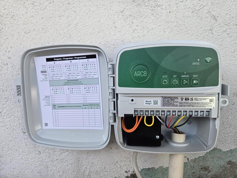 Rain Bird 8-Station Digital Wi-Fi Compatible Indoor/Outdoor Smart Irrigation Timer ARC8 at Lowes.com