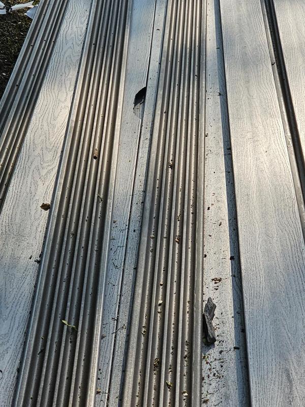 MoistureShield Elevate 1/2-in x 12-in x 12-ft Composite Alpine Gray ...