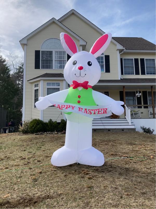Gemmy 150-in H Lighted Easter Inflatable G-440511 at Lowes.com