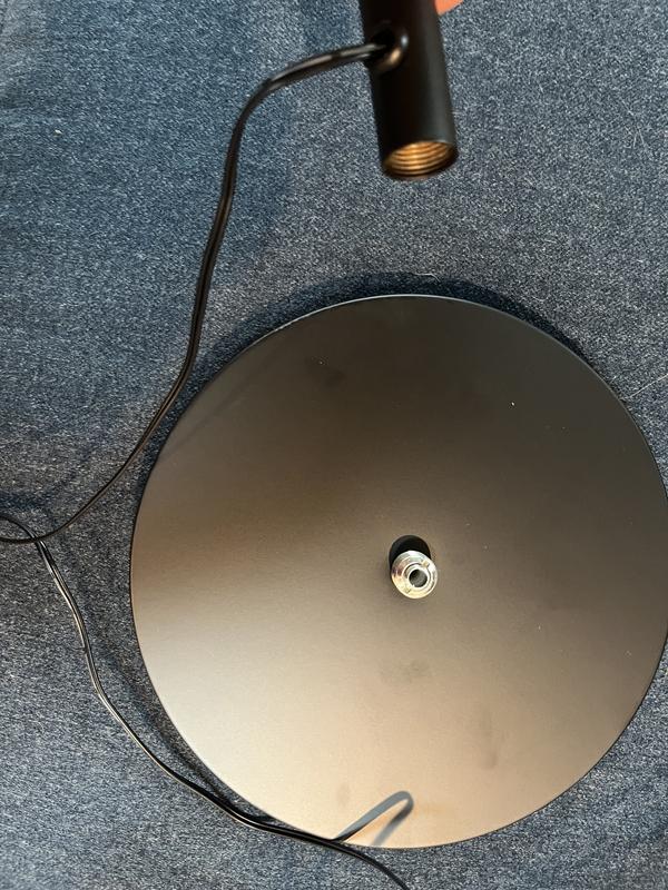 Style Selections 59-in Matte Black Stick Floor Lamp 43369 at Lowes.com