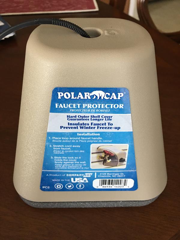 POLAR CAP Standard Hard plastic Faucet cover in the Outdoor Faucet ...