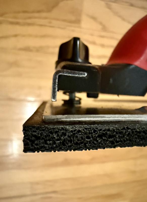 WAL-BOARD TOOLS Soft Grip Hand sander 3.25-in x 9.5-in in the Hand ...