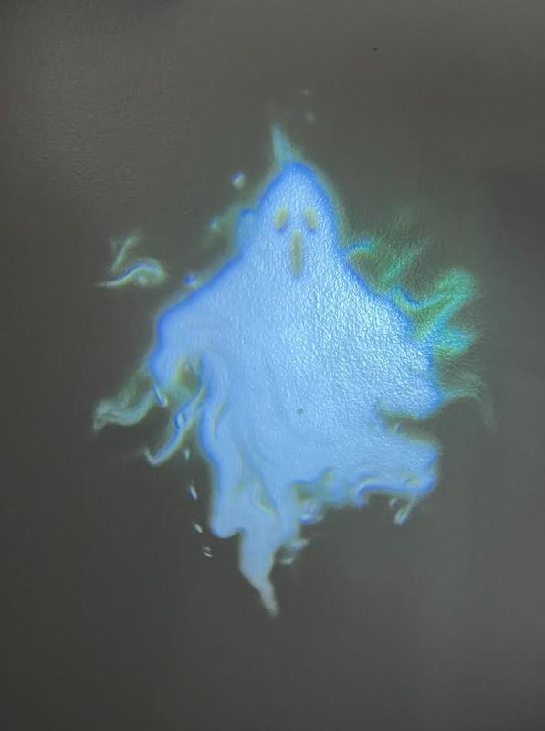 Haunted Living LED Animated Ghost Projector in the Halloween Lights ...