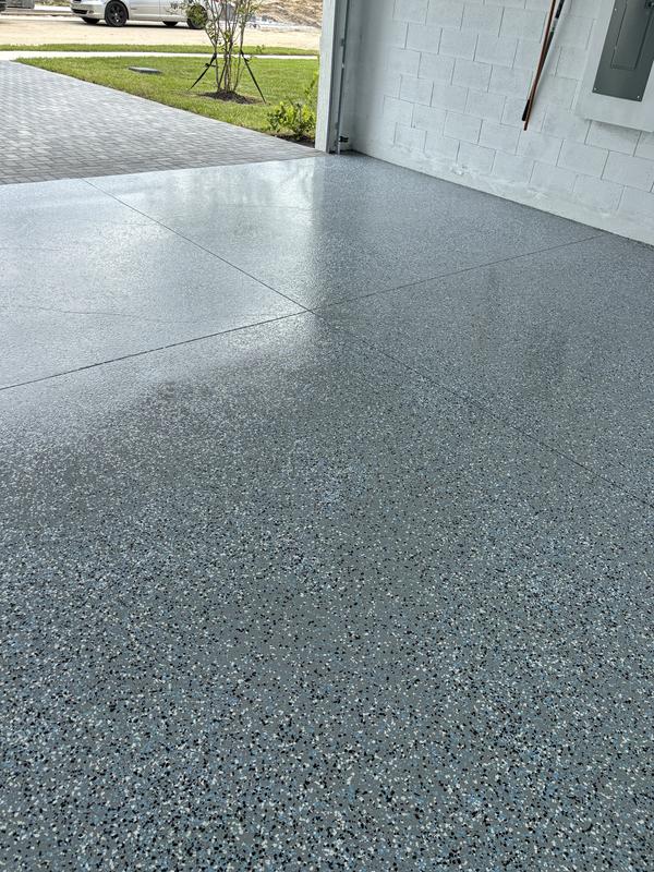 Armorpoxy Commercial Grade, Ultra Thick, 2 Layer 2-part Designer Gray ...
