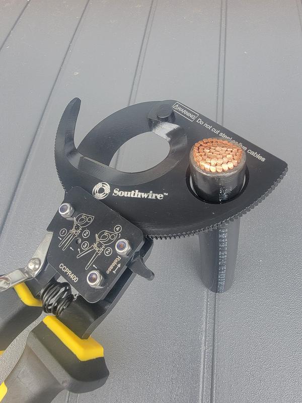 Southwire Heavy Duty Ratcheting Cable Cutter 58277740 at Lowes.com