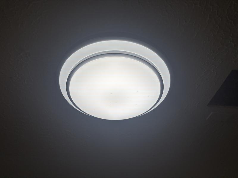 Project Source 17-in Brushed Nickel Indoor 1 -Light LED Tunable White ...