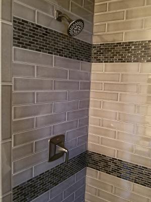 GBI Tile & Stone Inc. Grace Bay Grey 3-in x 12-in Glazed Porcelain ...
