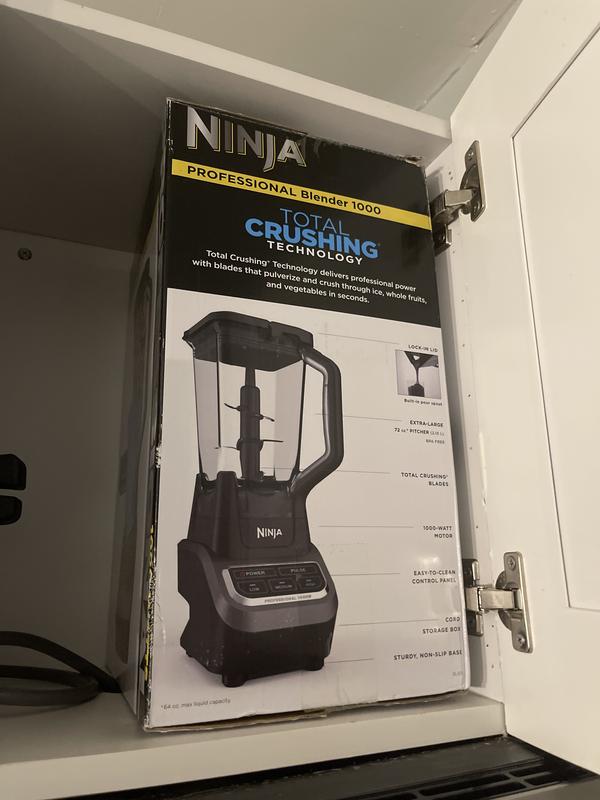 Ninja Professional XL 72-oz 4-Speed Countertop Blender (Black/Silver ...