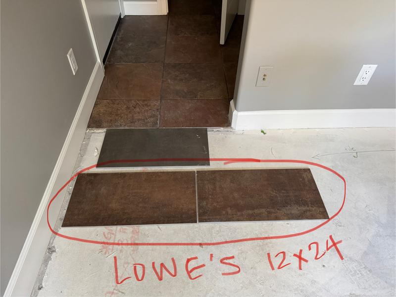 American Olean Aviator Patina 12-in x 24-in Matte Porcelain Stone Look ...