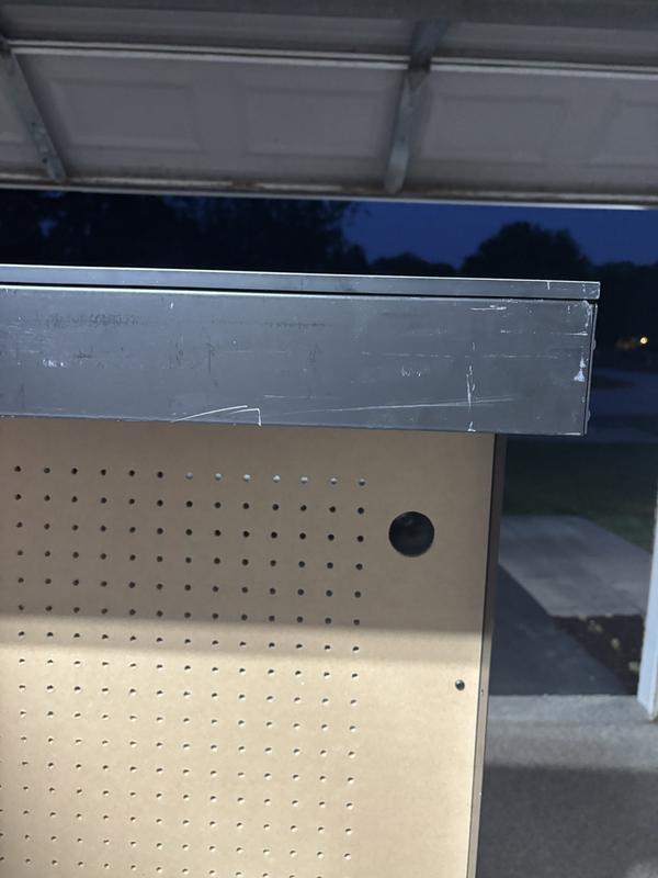 Olympia Tools 48-in L x 35-in H 2-Drawers Black Steel Work Bench 410 ...