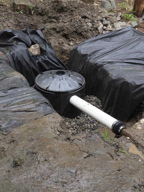 NDS 24-in L x 24-in W x 24-in dia Flo-Well Dry Well System Drain ...