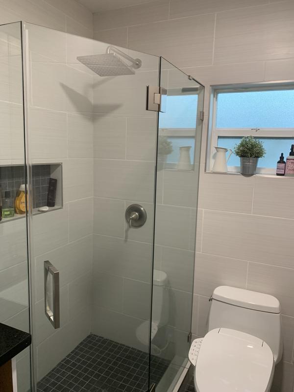 DreamLine L-Bar Support Bracket 12-in (Left Wall Installation) for 10mm ...