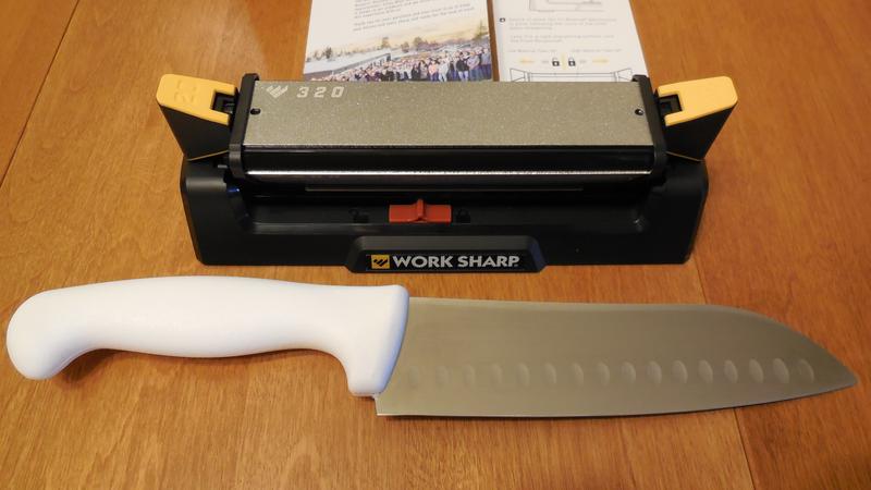 Work Sharp Benchtop Knife Sharpener - Tri-Brasive Stone - Diamond ...