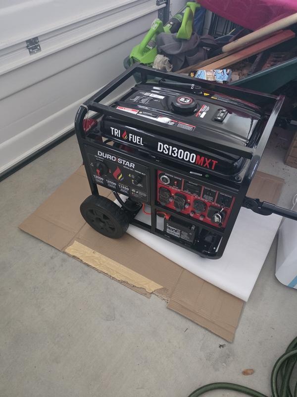 DuroStar 13000 Starting / 10500 Running Watt Gas, Propane, and Natural ...