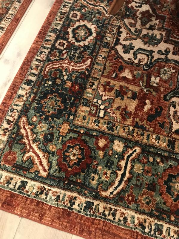 allen + roth with STAINMASTER Jezebel Performance 5 x 8 (ft) Polyester ...