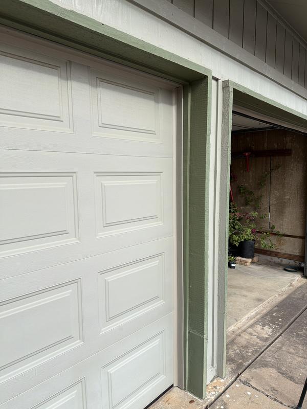 Royal Mouldings Limited 9-ft x 2-in x 7/16-in Black PVC Garage ...