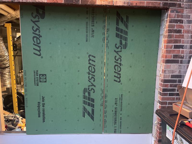 ZIP System 7/16-in x 4-ft x 8-ft OSB Sheathing in the Plywood ...