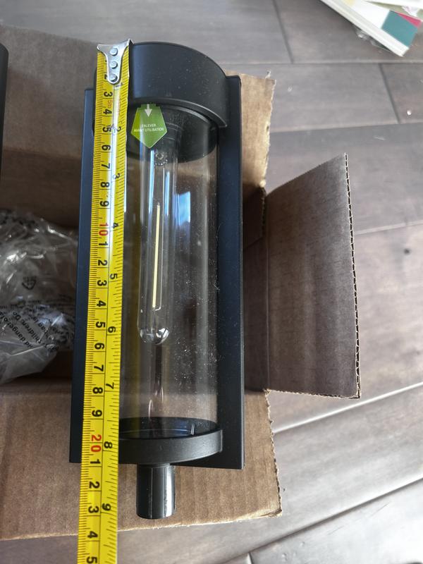 Harbor Breeze 2-Pack Round Bollard 15-Lumen 1.5-Watt Black Solar LED Outdoor Path Light (3500 K ...