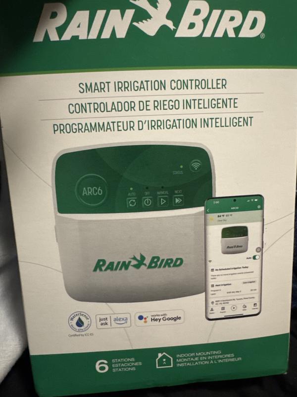 Rain Bird 8-Station Digital Wi-Fi Compatible Indoor/Outdoor Smart Irrigation Timer ARC8 at Lowes.com